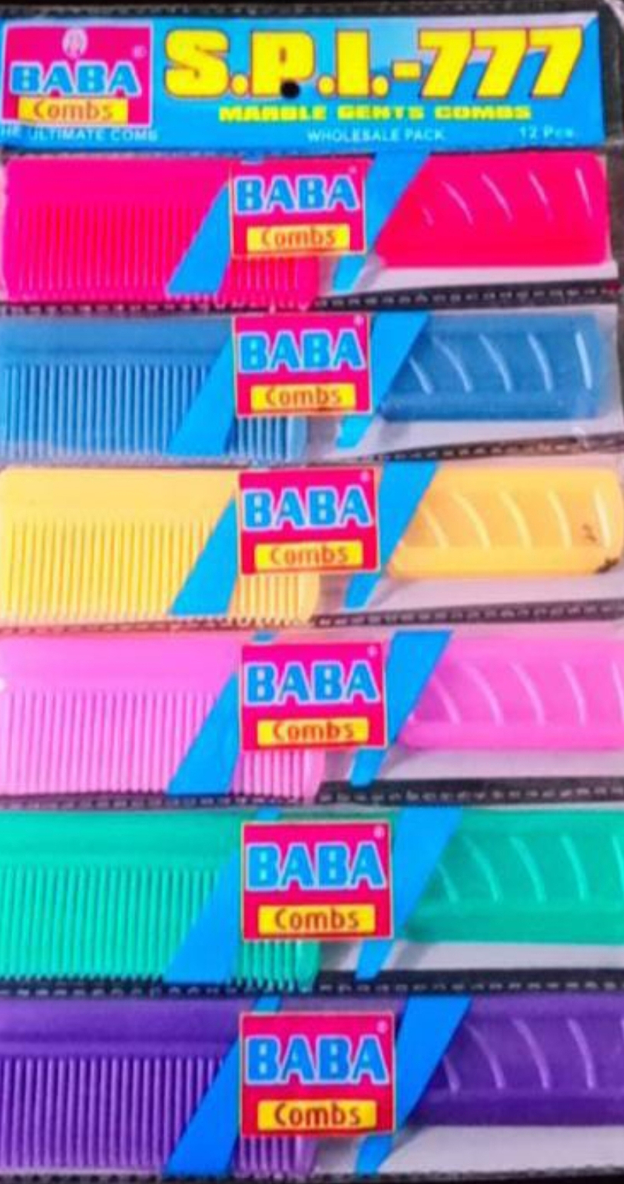 7" Combs || Baba Comb